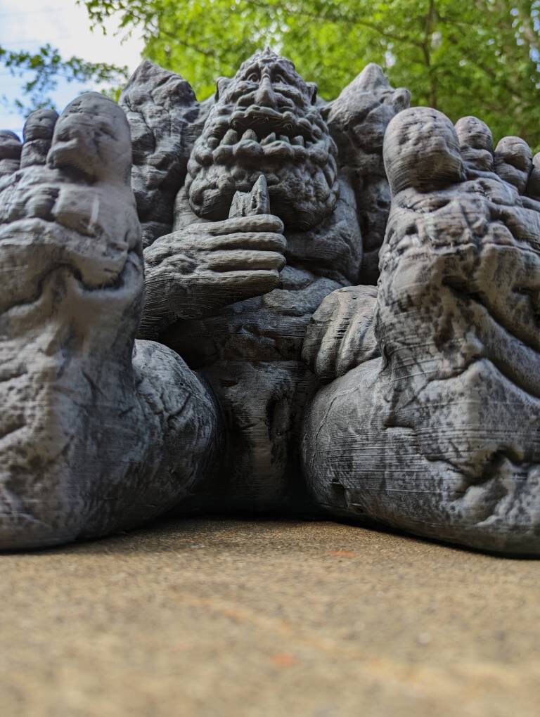 Rock Biter From the Neverending Story : 3D Printed Replica , DIY ...