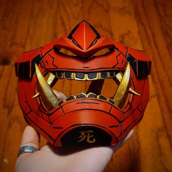Oni Mask - Etsy