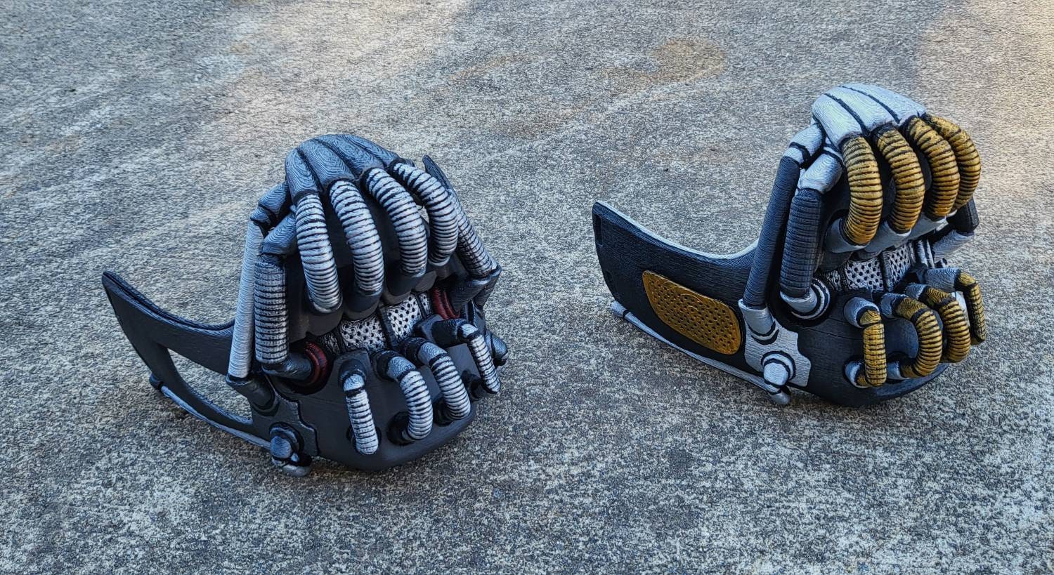 Screen Accurate Bane Mask 3D Print Dark Knight Cosplay - Etsy