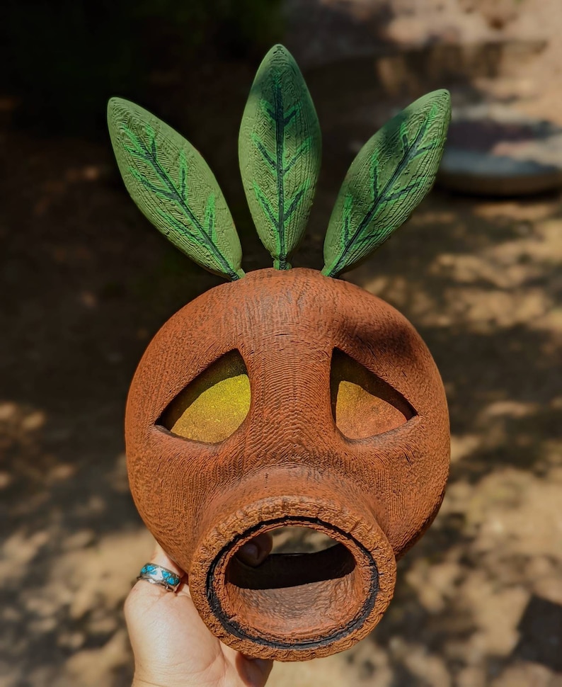 Deku Scrub Head , the Legend of Zelda : 3D Printed Wall Decor ( Mask ...