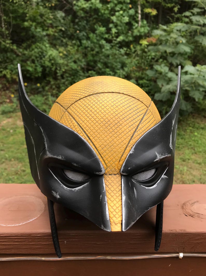 Wolverine Half Mask Helmet , Dog Tags, Hand Blades (DIY Available) - Etsy
