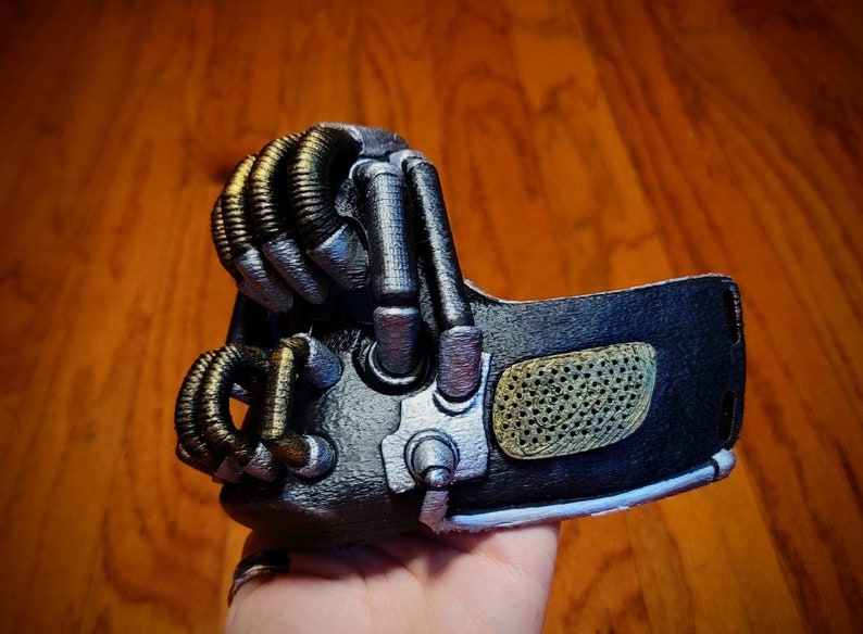 Gold Detailed Bane Mask 3D Print ( Dark Knight ), Cosplay, Collection ...