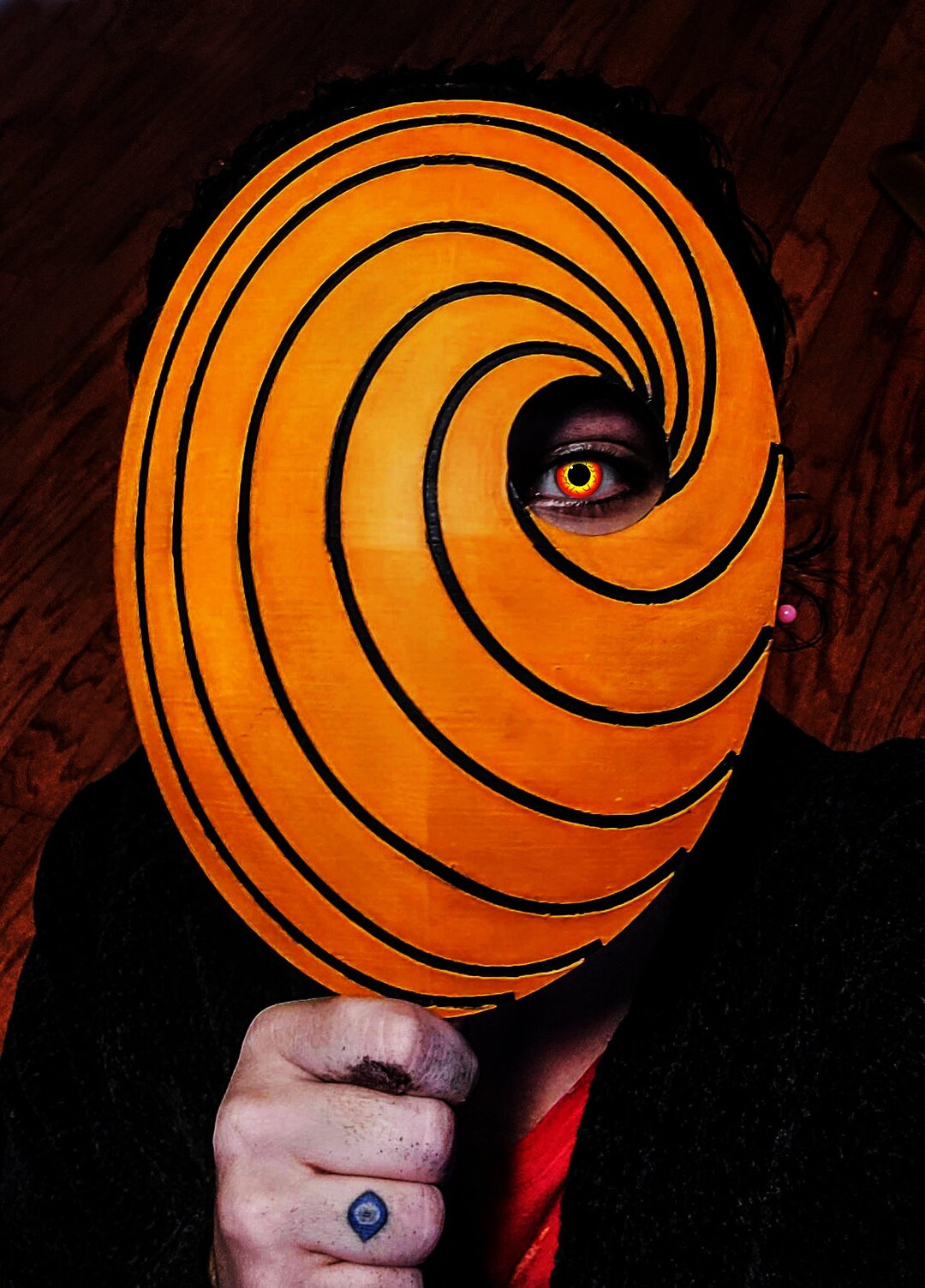 Hypnotic Mask Ninja Custom Painted 3D Printed - Etsy