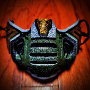 Doom Mask: Video Game Replica, Custom Painted 3D Printed - Etsy