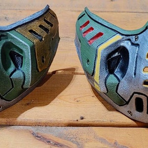 Doom Mask: Video Game Replica, Custom Painted 3D Printed - Etsy