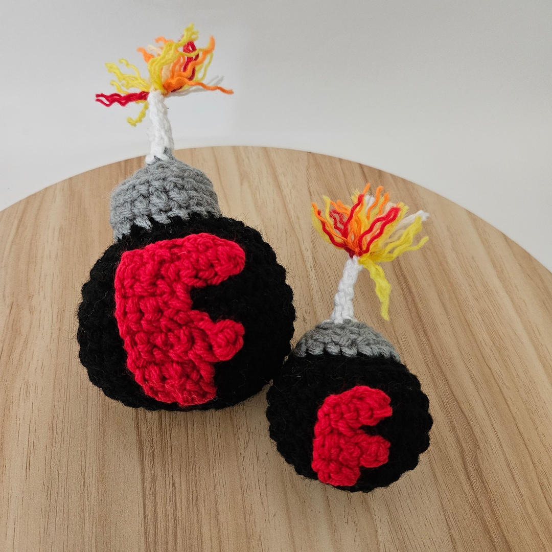 F-bomb Crochet, F Bomb Plush Toy, F Bomb Handmade, Ready to Ship F Bomb ...