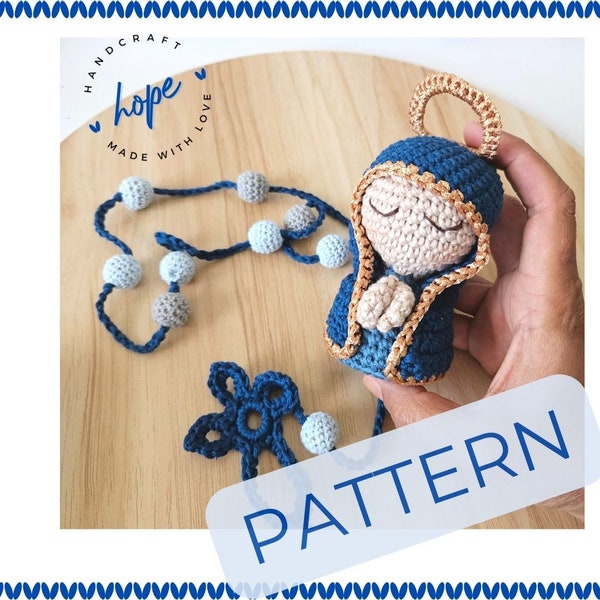 Mother Mary Crochet Pattern - Etsy