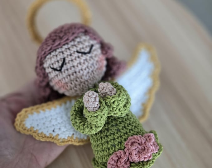 Amigurumi Angel Doll, Crochet Angel Toy, Wedding Angel, Guardian Angel ...