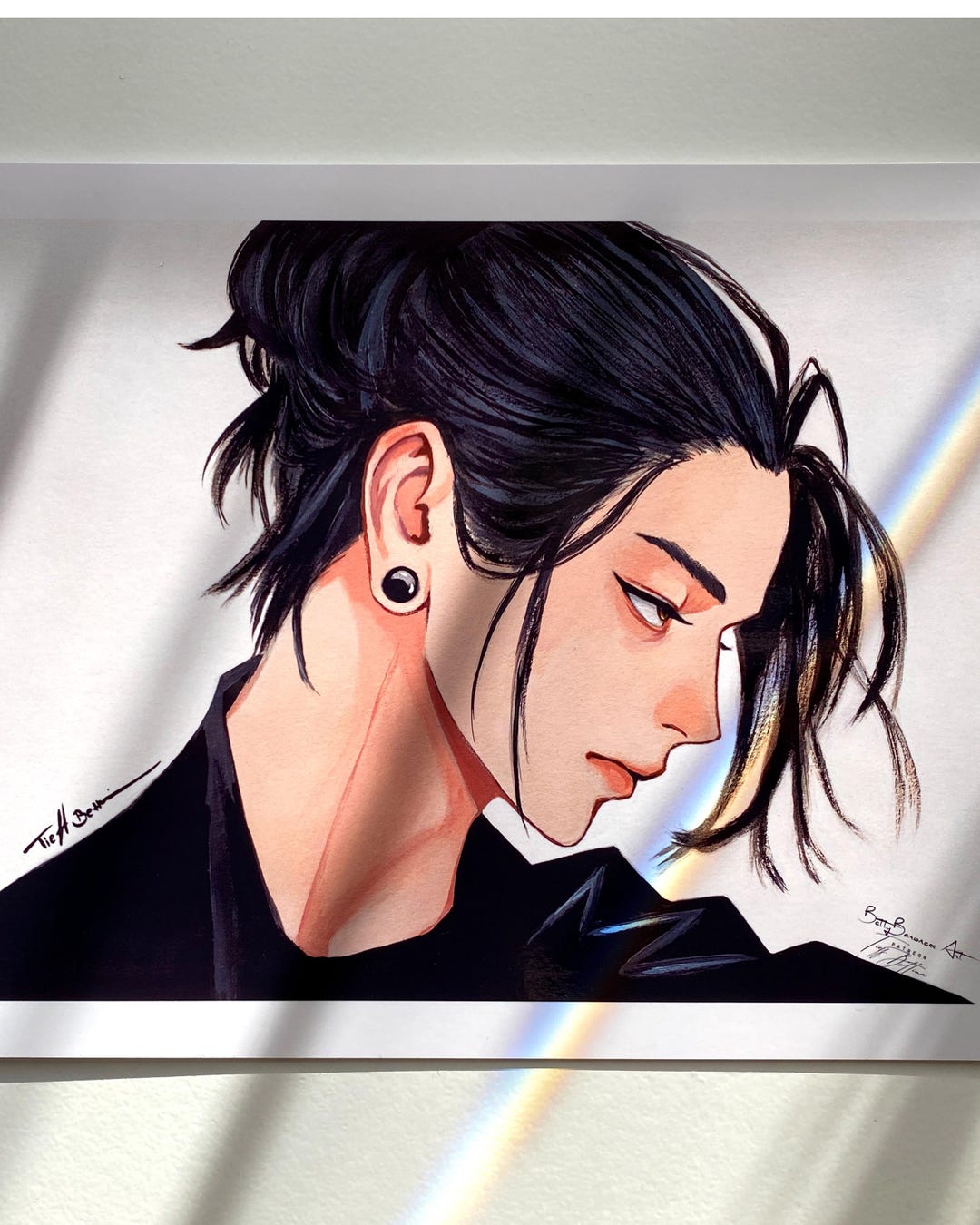 ANIME PRINT Anime Prints for Anime Fan Anime Room Decor Wall Art Geto ...
