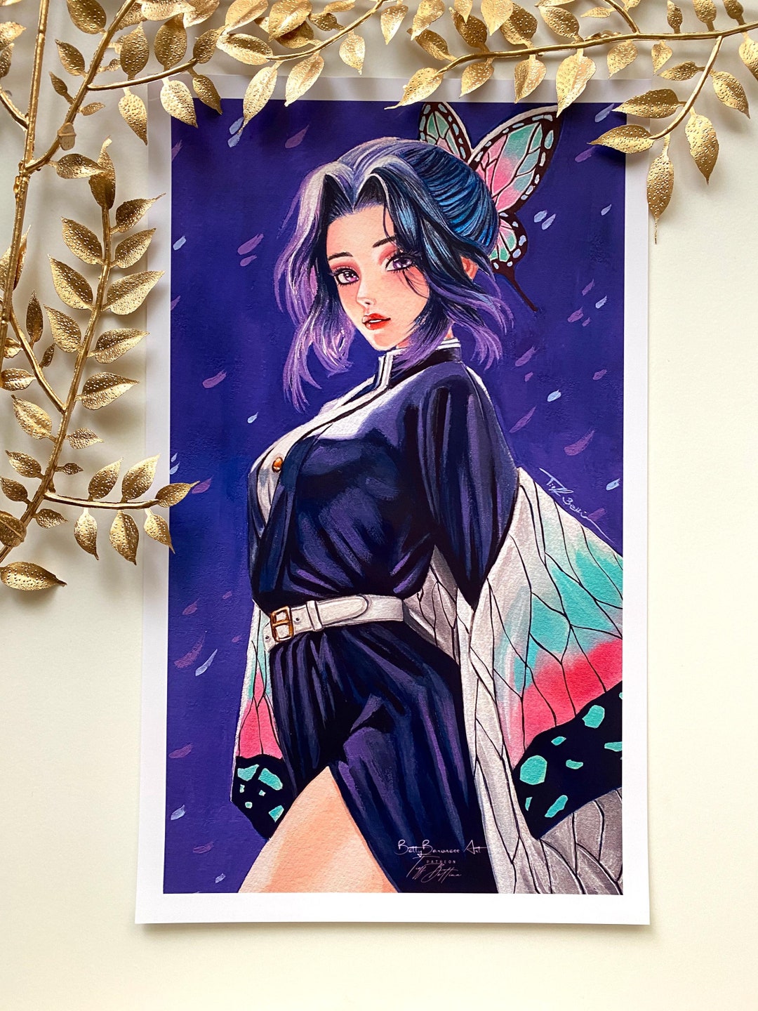 ANIME PRINT - Anime Prints for Anime Fan - Anime Room Decor - Wall Art ...