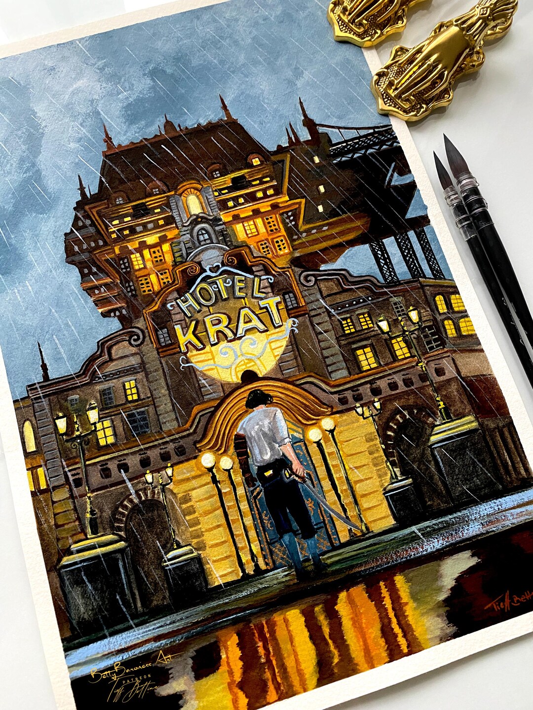 Painting - Original Art- Game Painting for Game Fan - Game Room Decor ...