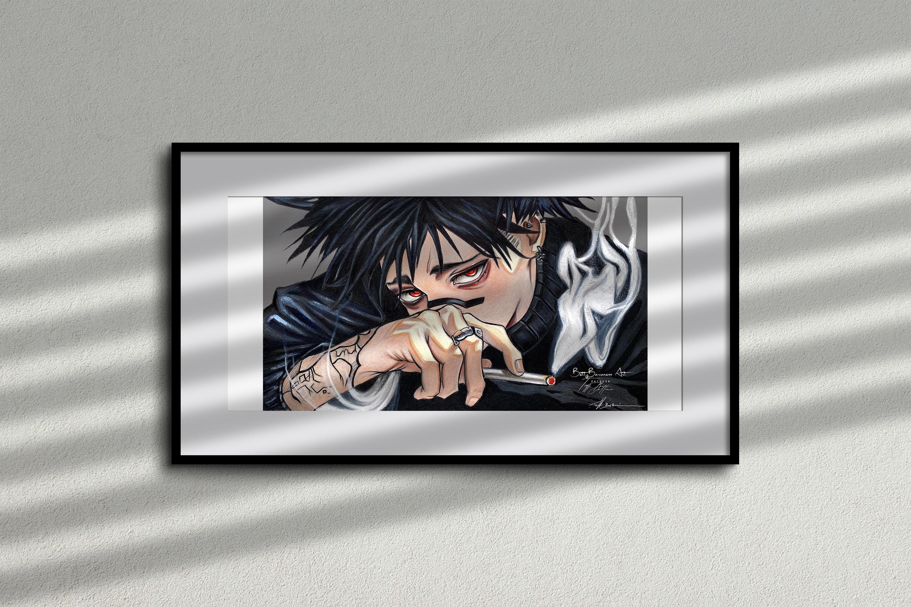 ANIME PRINT Anime Prints for Anime Fan Anime Room Decor Wall Art Choso ...