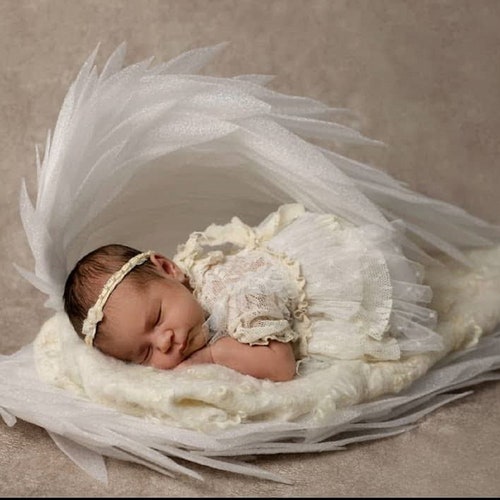 Newborn Angel Wings Props Newborn Photo Props Baby White | Etsy