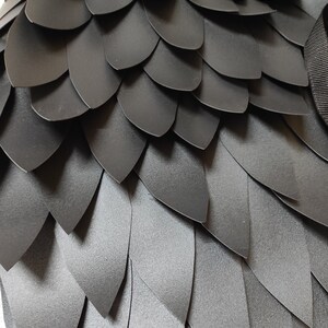 Black Angel Wings Costume Cosplay Props Devil Big Angel Wings Halloween ...