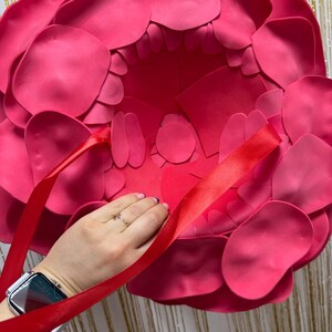 Headpiece Rose on the Head, Flower Hat,hair Accessories, Rose Hat, Rose ...