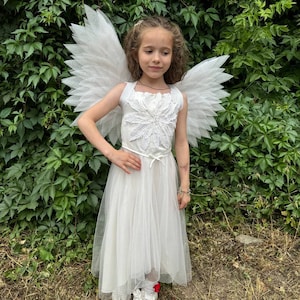 Little Angel Wings Costume for Girl, White Angel, Little Fairy ...