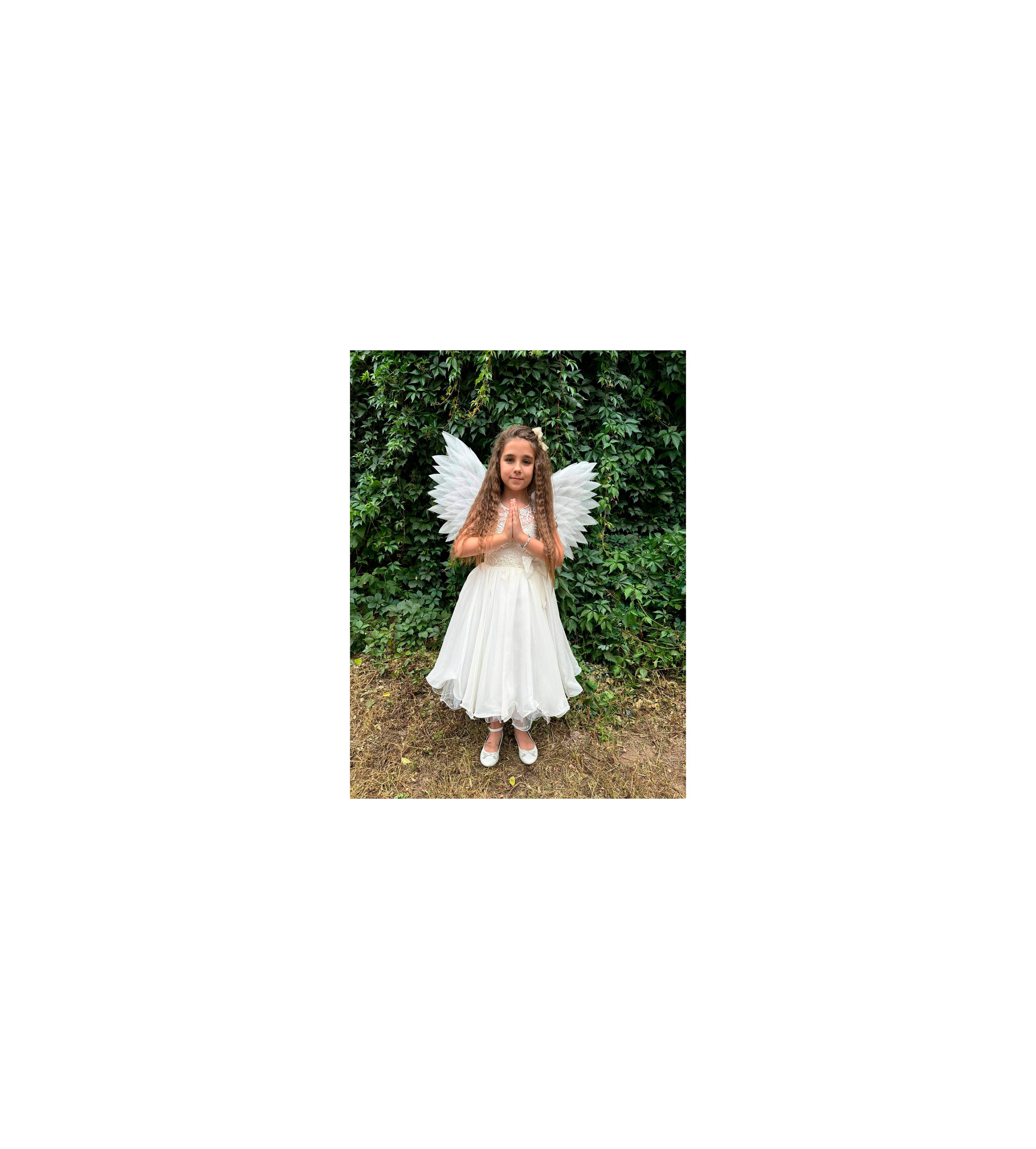 Little Angel Wings Costume for Girl, White Angel, Little Fairy ...