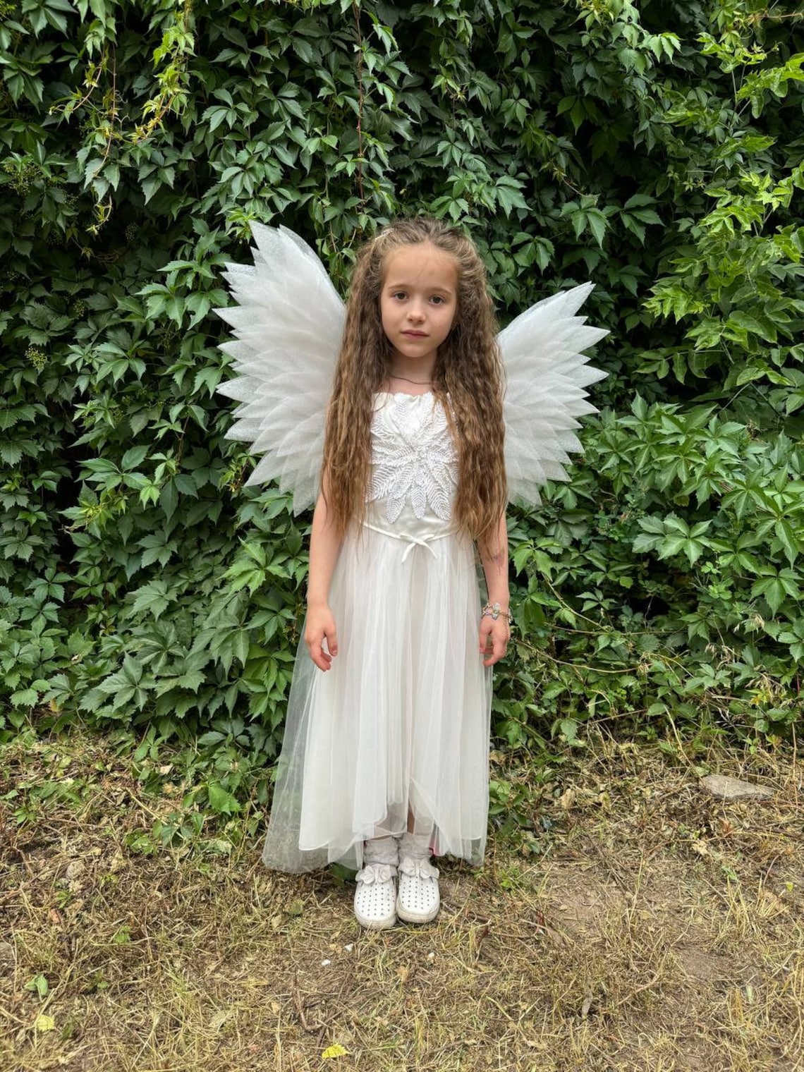 Little Angel Wings Costume for Girl, White Angel, Little Fairy ...