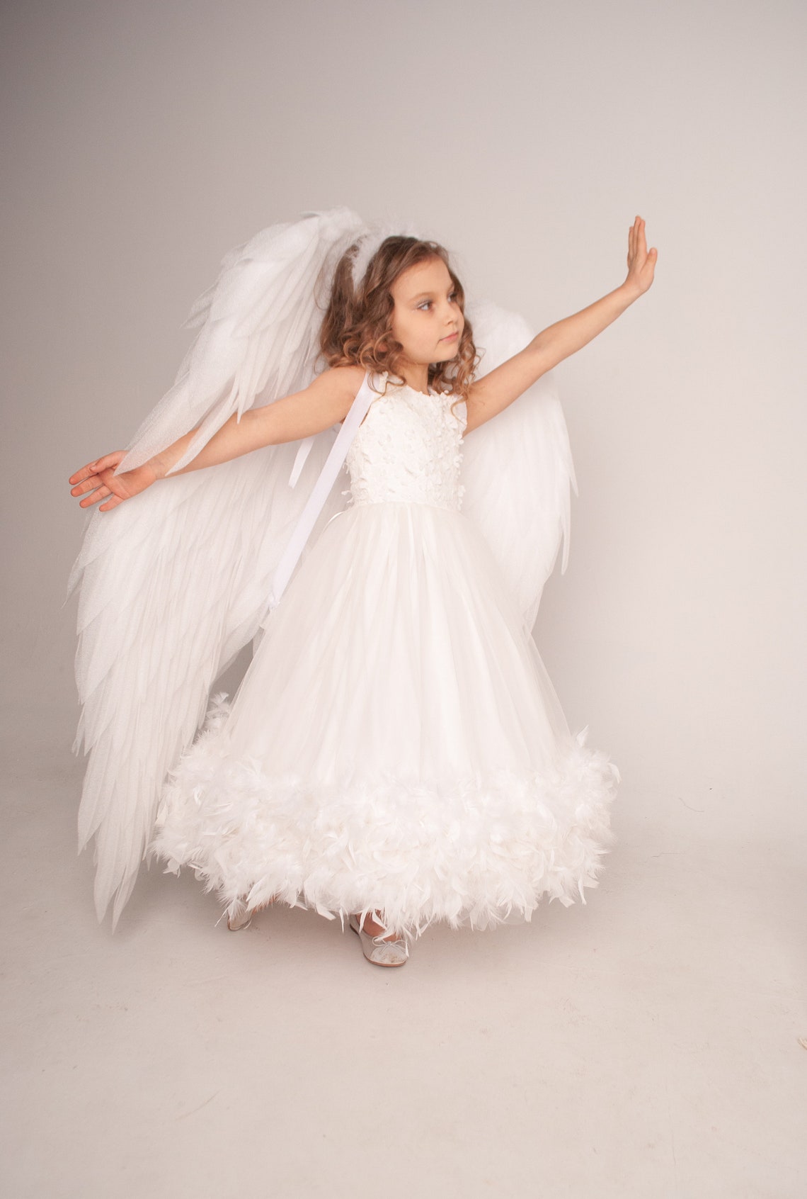 Christmas wings angel kids angel wings angel costume | Etsy