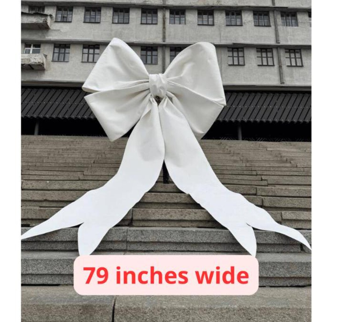 Giant Bow Elegant Christmas, Wedding, Birthday, Decoration, Holiday ...