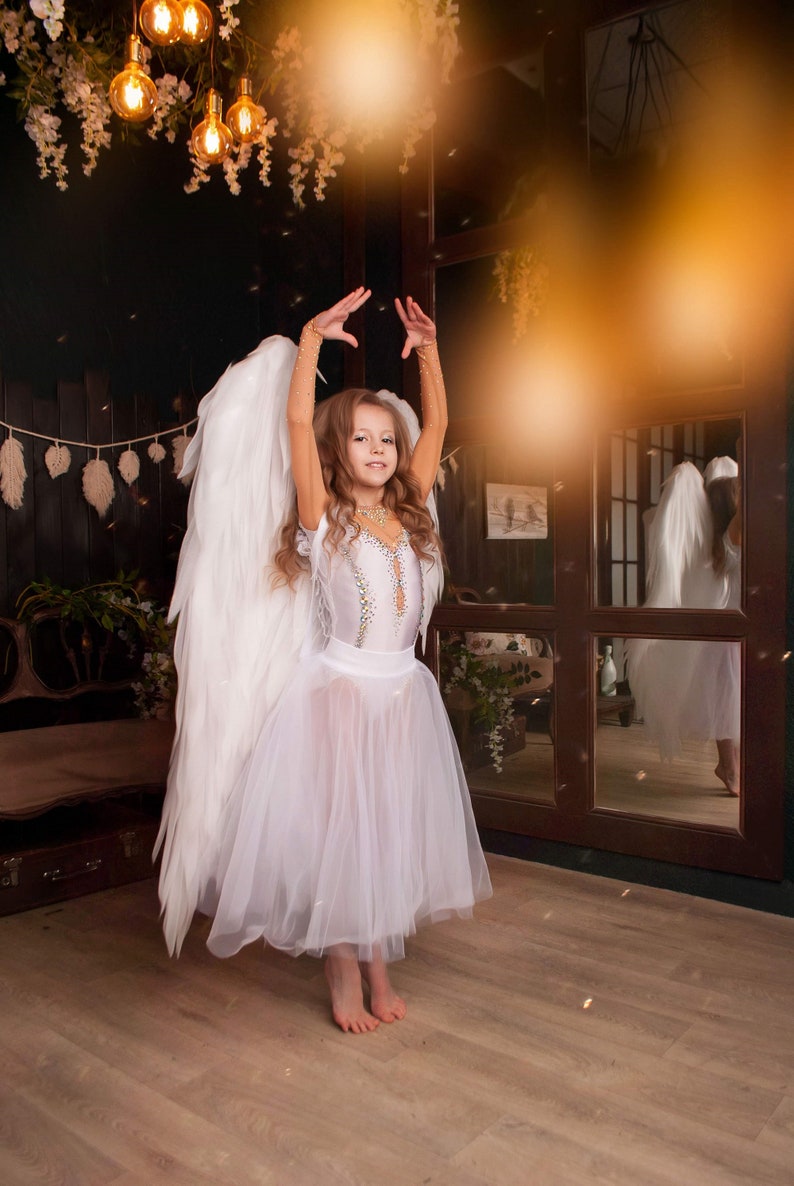 White Kids Angel Wings Kids Angel Wings Wings Cosplay - Etsy Canada