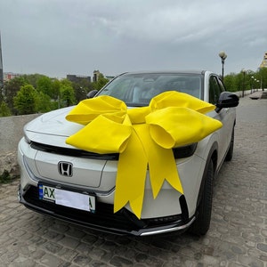 Car Bow Holiday Decor Gift, Giant Bow. - Etsy
