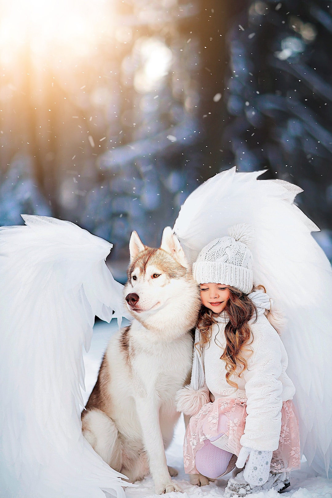 Dog Costume Angel Dog Pet Costumes Cosplay Angel Wings Outfits Fantasy ...