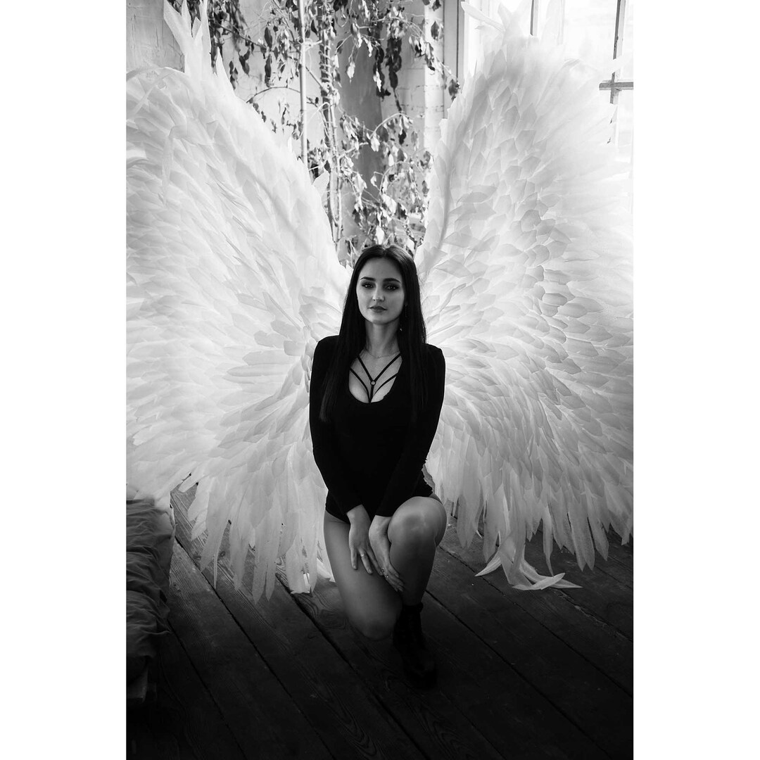 Angel Wings Costume Sexy Cosplay White Angel Bird Wings Wings Cosplay