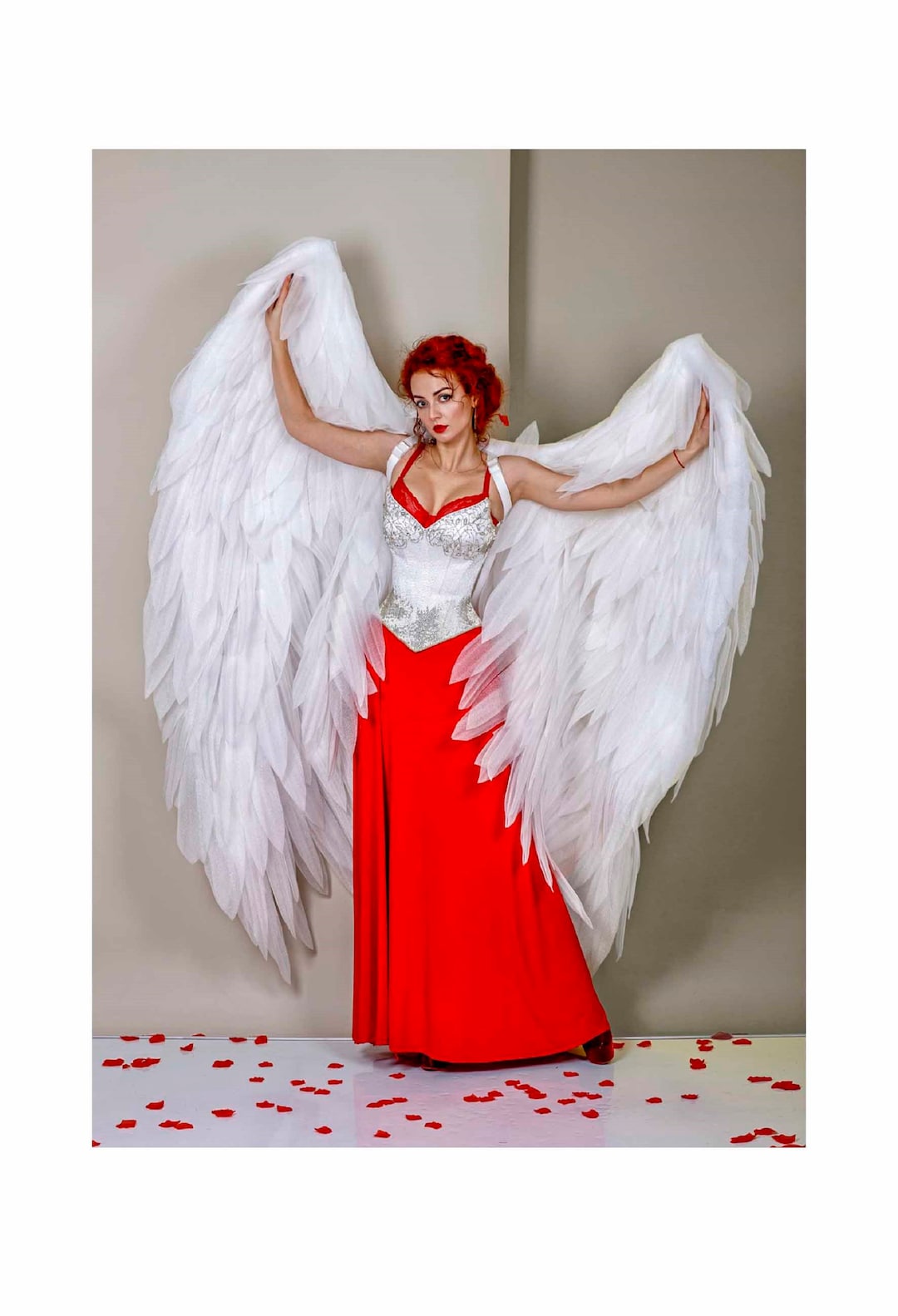 Cosplay Props Fantasy Angel Wings Props Halloween Lucifer Costume Props ...