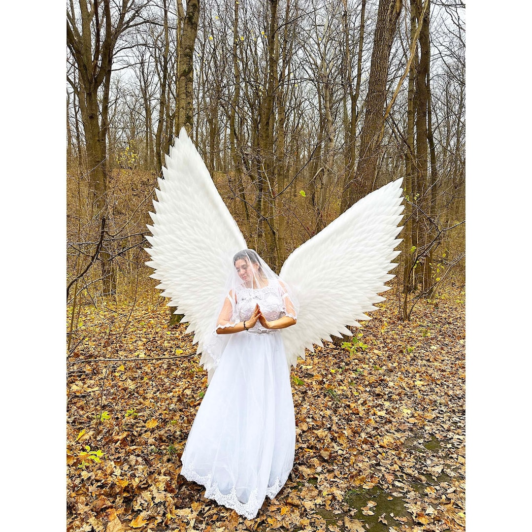 White Angel Wings Sexy Cosplay Angel Costume for Adults - Etsy