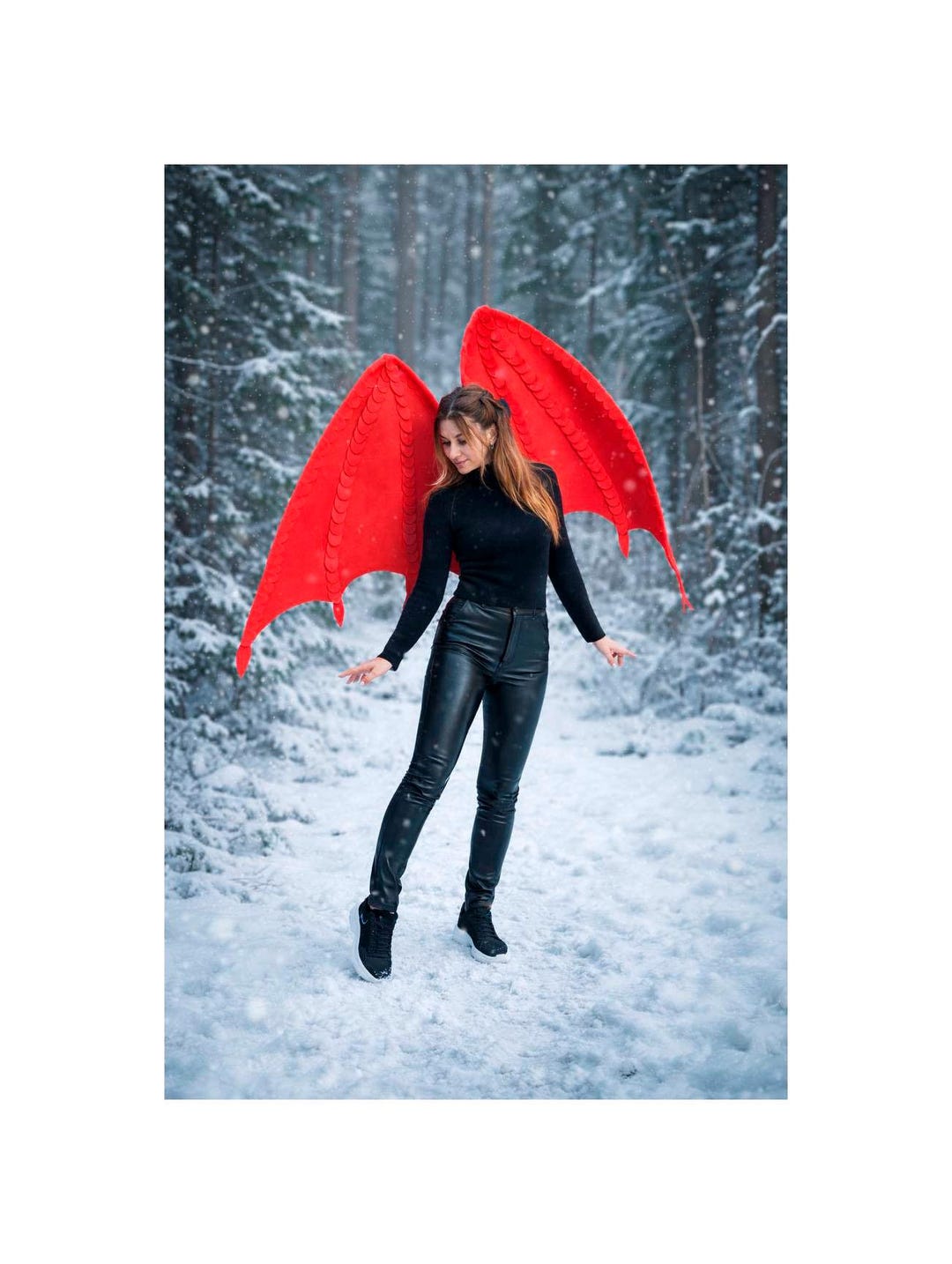 Bat Wings Cosplay Costume, Vampire Demon Dragon Wings, Black Gothic ...