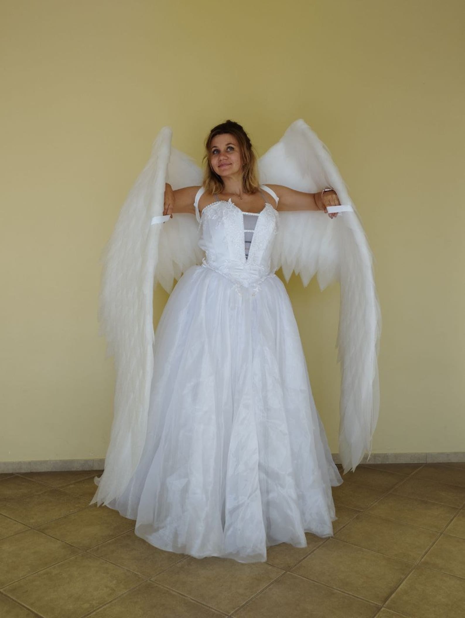 Angel Wings White Costume Adult Halloween Christmas Cosplay - Etsy