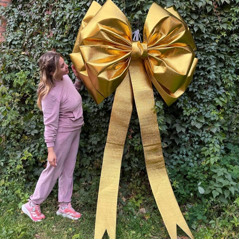 Outdoor Bows With Tails - Etsy
