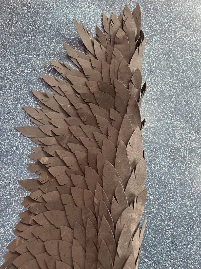 Black Bird Arm Wings Bird Costume Cosplay Flexible Arm Wings Halloween ...