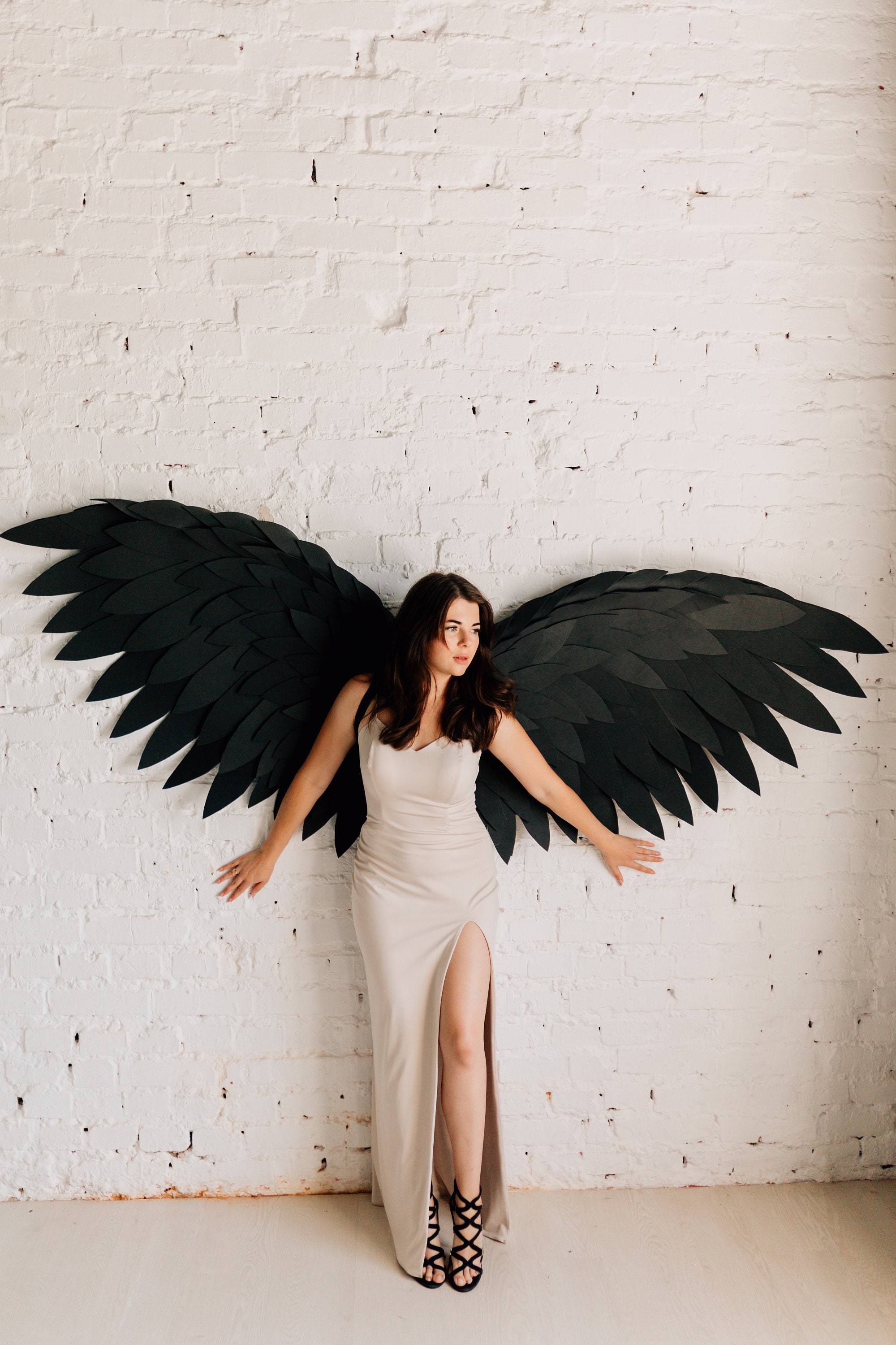 Black Angel Wings Costume Ideas