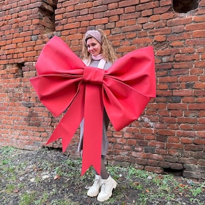 Extra Large Elegant Bow - Red, Green, Blue, Gray - Christmas, Wedding ...