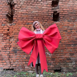 Extra Large Elegant Bow - Red, Green, Blue, Gray - Christmas, Wedding, Birthday, Decoration ...