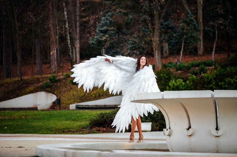 Angel Wings Costume Cosplay White Angel Bird Wings Cosplay - Etsy