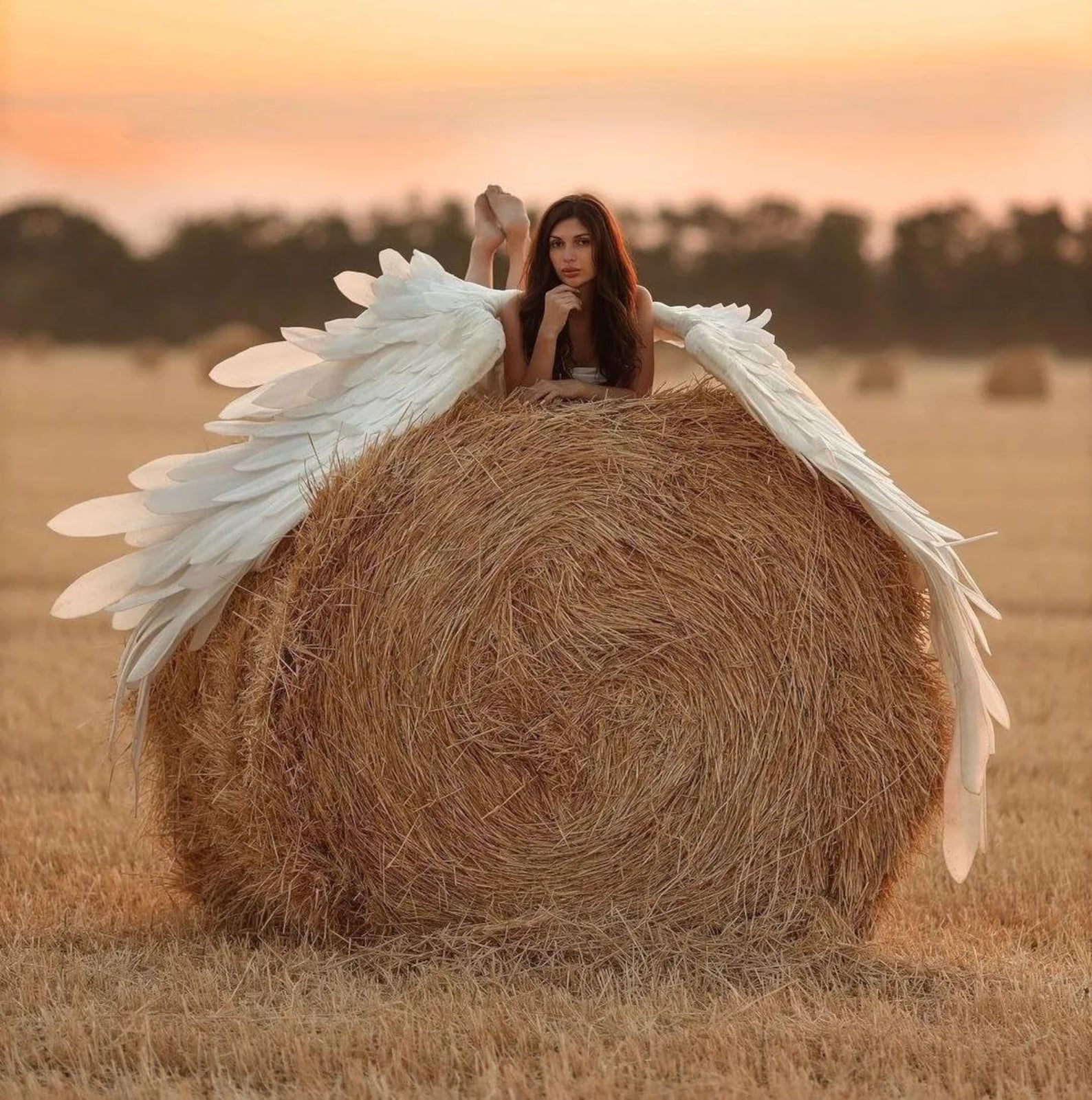 Angel Wings Costume White, Wings Cosplay for Photoshoot, Extra Large ...