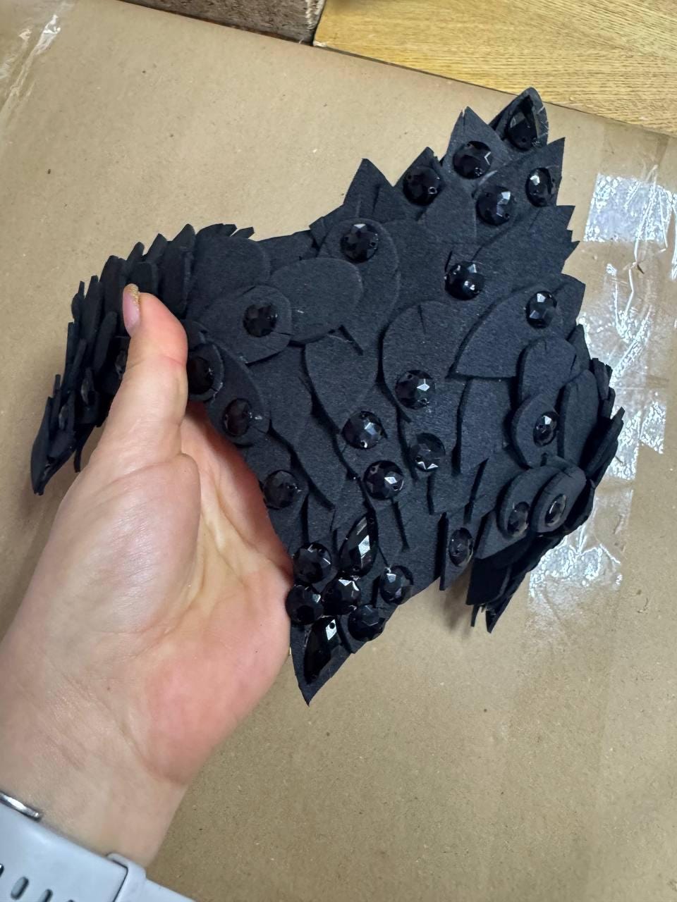 Black Angel Wings, Large Costume Wings, Fantasy Wing Props for ...