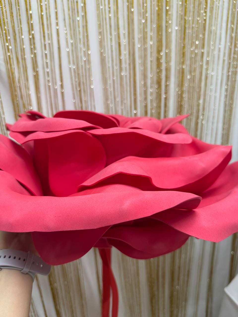 Headpiece Rose on the Head, Flower Hat,hair Accessories, Rose Hat, Rose ...
