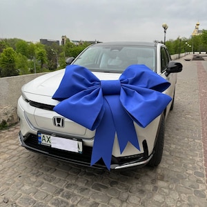 Car Bow Holiday Decor Gift, Giant Bow. - Etsy