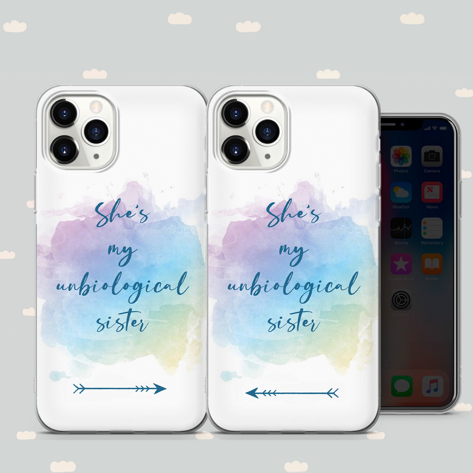 Bff Best Friends Matching Phone Case for iPhone SE 5 6 7 8 11 - Etsy