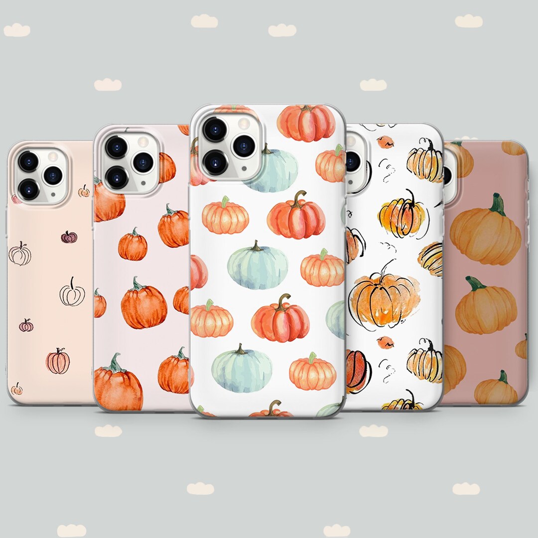 Halloween Pumpkin Phone Case for iPhone Samsung Huawei Realme Honor ...