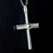 Baseball Bat Cross Necklace - S925 Sterling Silver - 24K Gold Plated ...