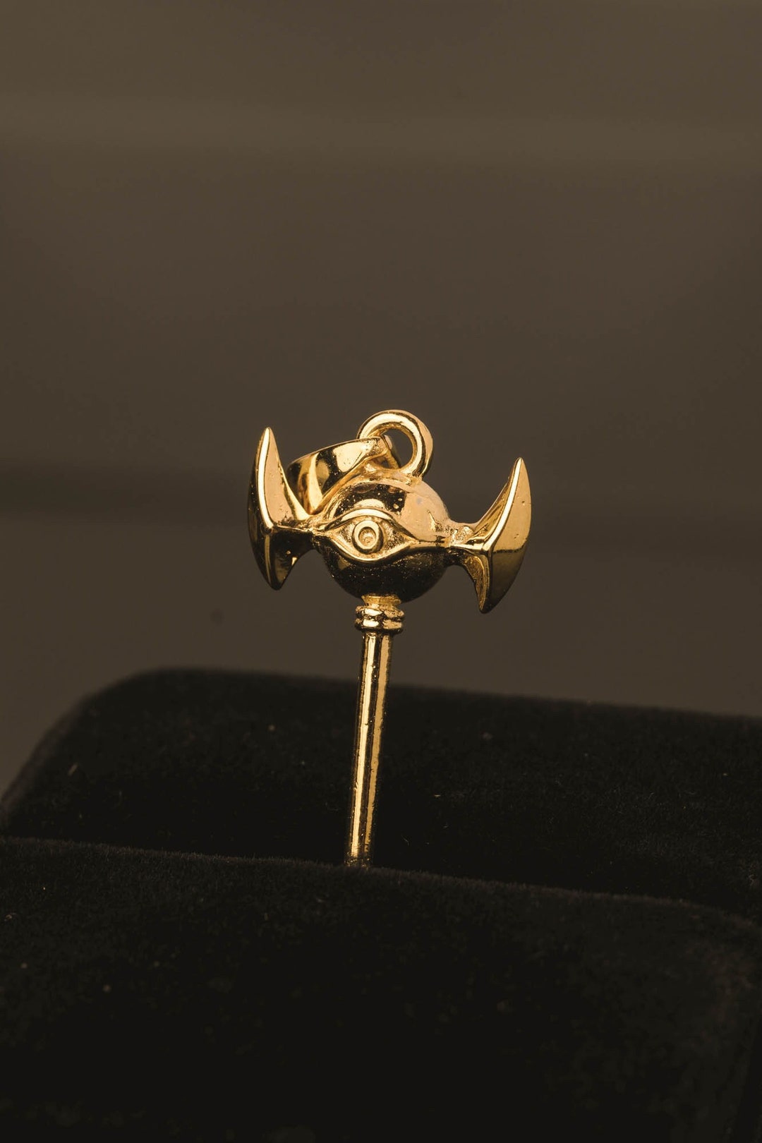 Inspired Yugioh Fanmade Millennium Rod Brass Necklace stainless Steel ...