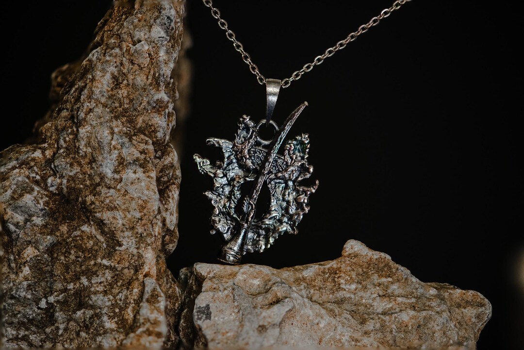 Rotten Winged Sword Insignia Pendant: Dark Souls Inspired Sterling ...