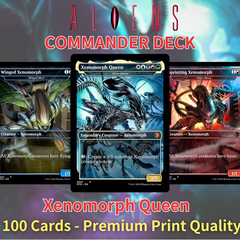 Mtg Alien Cards - Etsy