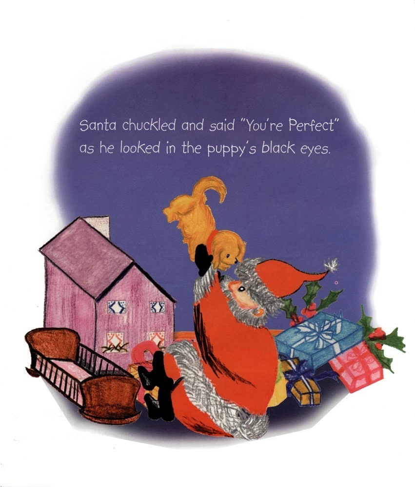 Cuddles, the Christmas Puppy" Book - Etsy