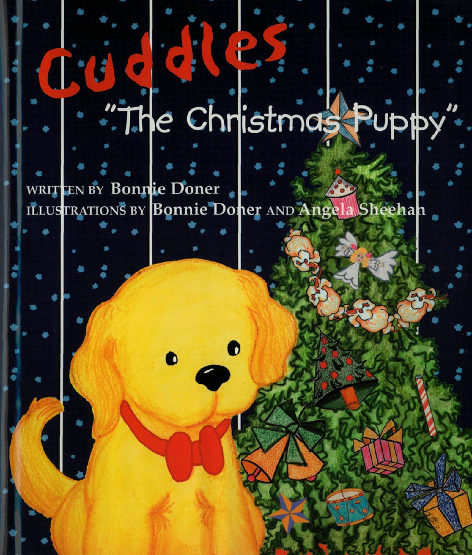 Cuddles, the Christmas Puppy" Book - Etsy